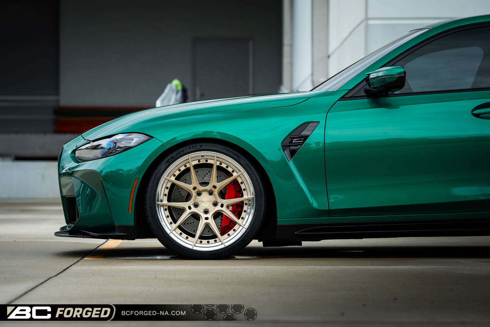 Кованые диски BC Forged HCA165 на BMW 3/M3 (G2x/G80) — 22 фото