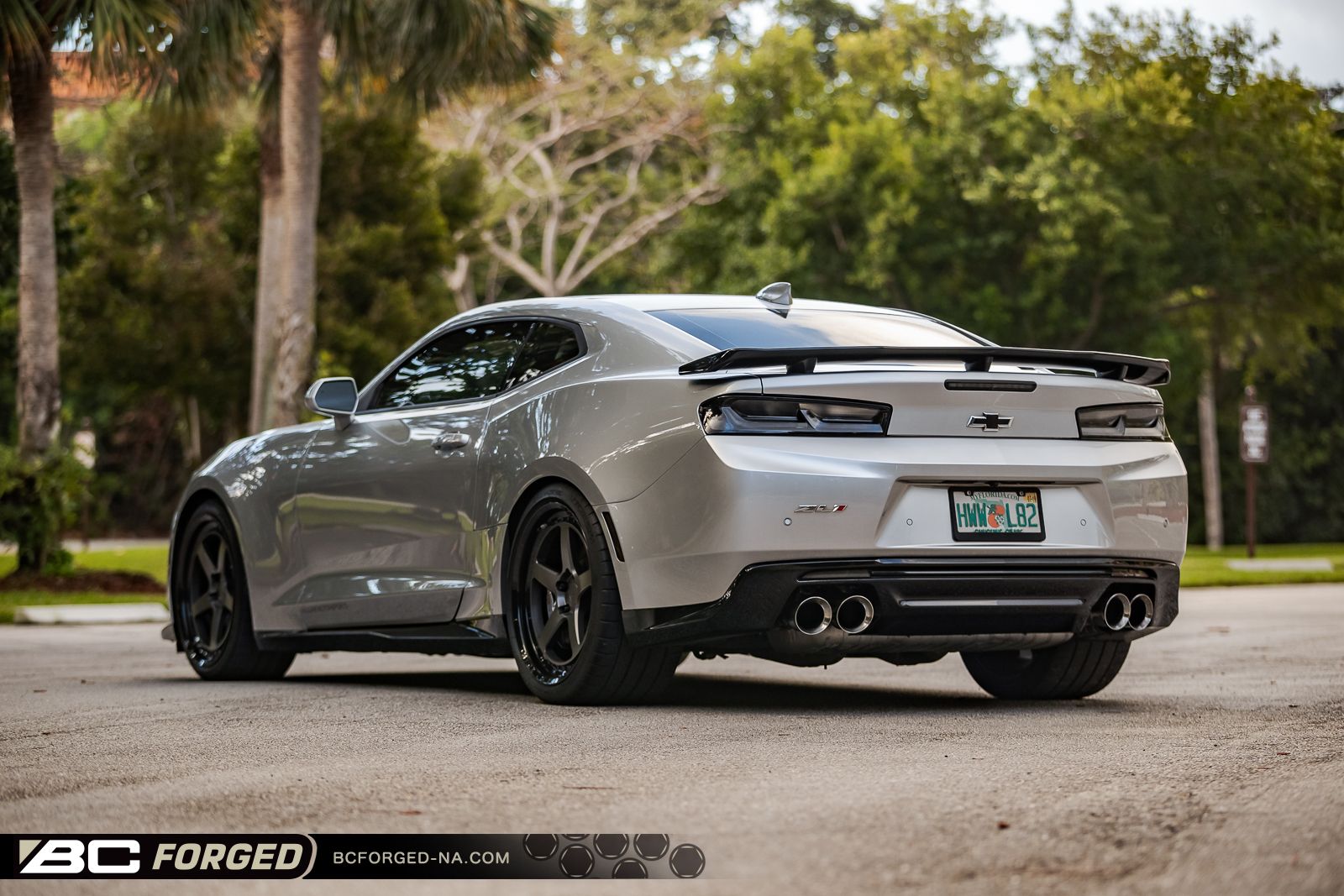 Кованые диски BC Forged LE05 // MLE05 на Chevrolet Camaro VI — 21 фото