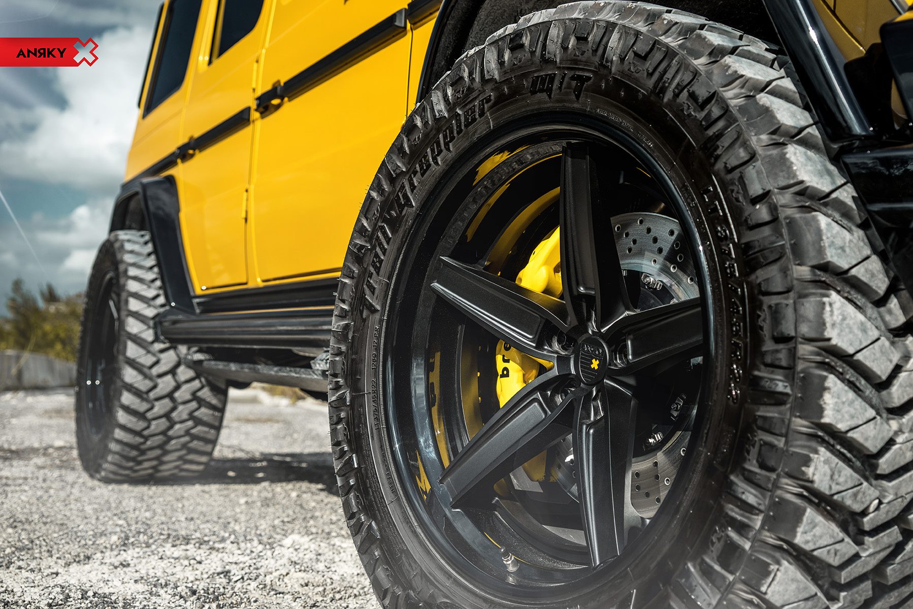Кованые диски Anrky AN15 на Mercedes-Benz G-Class II — 11 фото