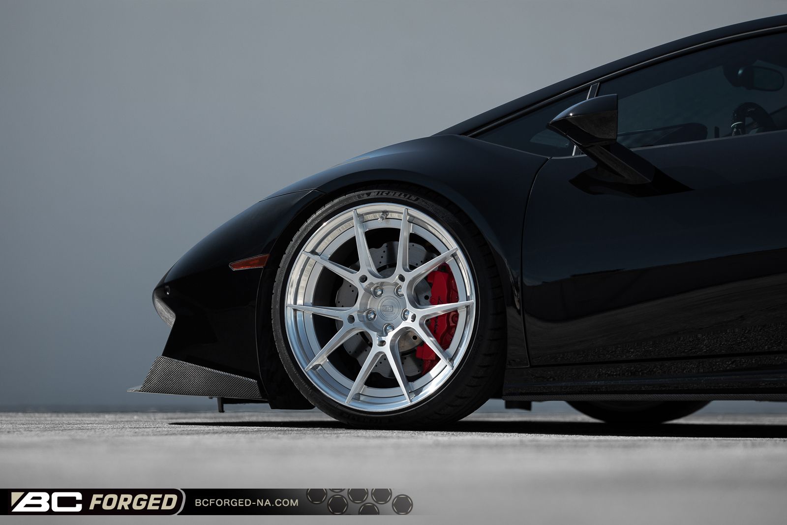 Кованые диски BC Forged HCA165 на Lamborghini Huracan — 11 фото